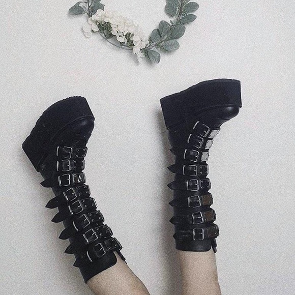 Demonia | Shoes | Newdemonia Damned38 Platforms | Poshmark